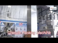 high speed full automatic granule packaging machine for rice sugar peanut beans