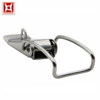 China Self Locking Galvanized Spring Loaded Toggle Latch Shockproof With Keyhole for sale