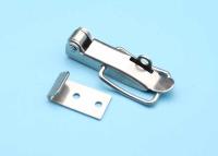 China OEM Adjustable Toggle Latch Lock With Strike Plate And Side Keyhole for sale
