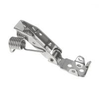 China Self-Locking Double Sided Spring Loaded Toggle Latch SS Safety Buckle for sale