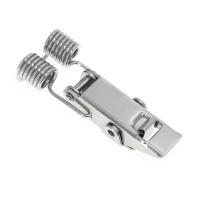 China Self-Locking Double Sided Spring Loaded Toggle Latch SS Safety Buckle for sale