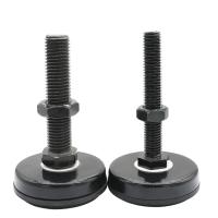 China M12 Black Electrophoretic Adjustable Leveling Feet Heavy Duty Rustproof for sale