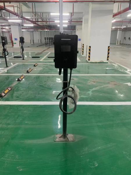 Quality 7KW 14KW 21KW Single Gun EV Charger Pile Type 2 Portable EV Car Charge Station for sale