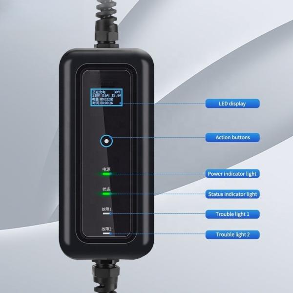 Quality 3.5KW-22KW Portable EV Charger for Home Station Output Voltage 110-380V Car for sale