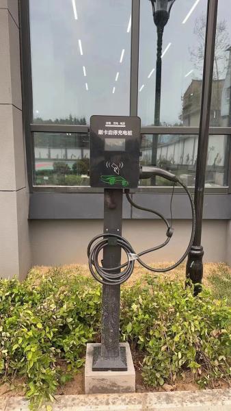Quality 7kw EV Charging Station with Credit Card Payment and GBT / Type2 Interface for sale