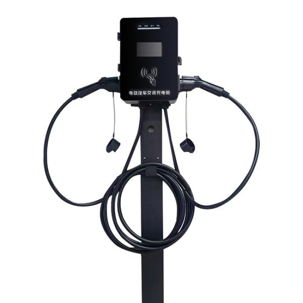 Quality 220v-380v Home Wall-Mounted EV Charging Station 11KW 14KW 21KW with 4.3 Inch LCD for sale
