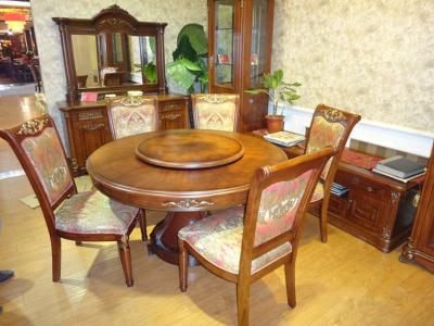 China Dia 1.5m 1.3m 1.2m Reeksen van de Luxe Houten Eetkamer met 6 Stoelen Te koop