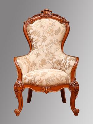 Cina Poltrona classica blu elegante in vendita
