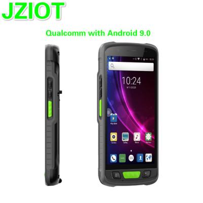 China 5.5inch PDA JZIOT V9000P Handheld Terminal Device With Android 9.0 RFID NFC 13.56MHZ Multimodal Terminal for sale