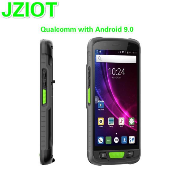 Quality 5.5inch PDA JZIOT V9000P Handheld Terminal Device With Android 9.0 RFID NFC 13 for sale
