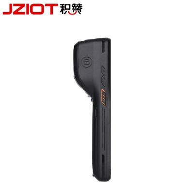 China JZIOT SDK Equipped Wireless Portable Laser 1D 2D Handheld Android NFC Barcode PDA Scanner With Printer for sale