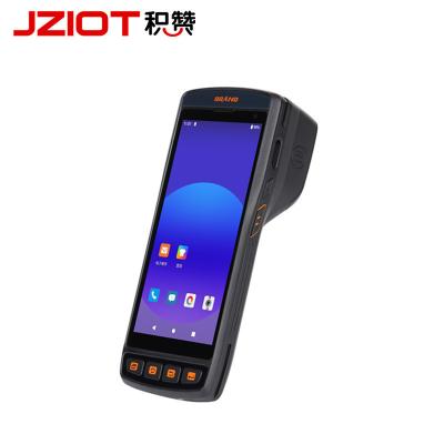 China Mobile Logistics Warehouse Pda Handheld Terminal Scanner With 4G Wifi BT Thermal Printer for sale