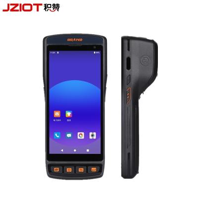 China Rugged Style 5.5-Inch Android 11 Handheld Computer Pda Industrial Scanner With Printer NFC for sale