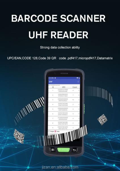 Quality Data Collection industrial pc rugged android tablet with barcode scanner PDAs for sale