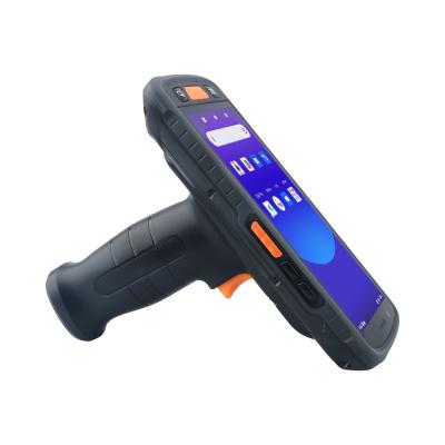 China Industrial Android PDA Device 1D/2D Laser Barcode Scanner and 13.56M NFC Reader for sale