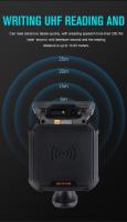 China Impinj E710 Chip Android 11 Handheld UHF RFID Reader with NFC Function and Long Range for sale