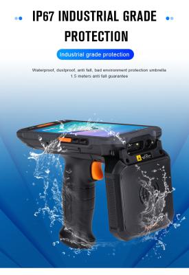 Cina 2.0GHz Processore octa-core UHF Handheld Android Barcode Scanner RFID Reader Writer in vendita