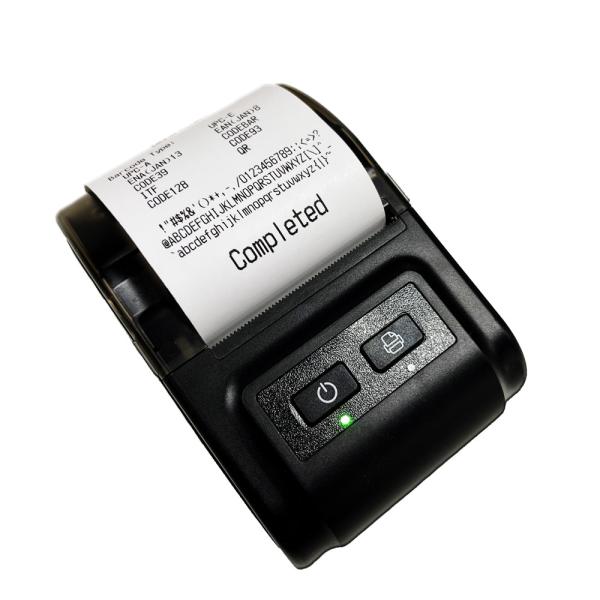 58mm portable handheld printer bluetooth with rechargeable battery