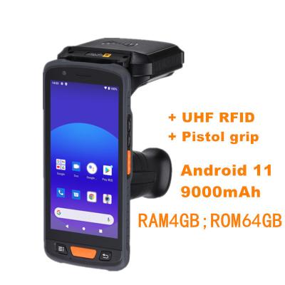 China Lector de RFID de 134.2khz LF robusto de mano PDA para gestión de ganado de larga distancia etiquetas de oído RFID for sale