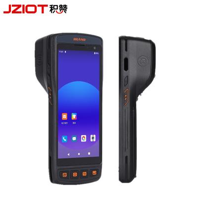 Китай Android 11 5,5 дюймовый портативный беспроводной прочный POS 1D 2D QR-код 4G LTE Wifi POS Система Термальный принтер NFC сканер штрих-кода PDA продается