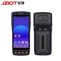 China Industrial Android Pda Terminal NFC 2D QR Code Scanner Reader Handheld Pda With Thermal Printer for sale