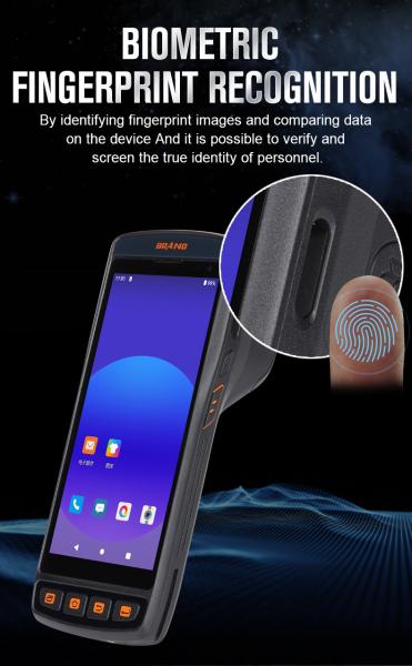 Quality Stock Management Data Collection Tablet PC Rfid QR Code Scanner NFC IP66 for sale