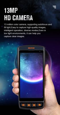 China 6000mAh Printer PDA Hand Held Printer 4G LTE Mobile Computer Rugged PDA Terminal Handheld Device With Thermal Printer for sale