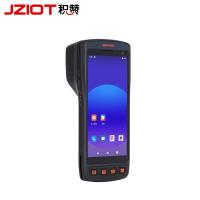 China Android 11 System Rfid Handheld Reader with Printer Wireless Rfid Reader 2D Barcode Scanner for sale