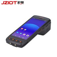China Android 11 System Rfid Handheld Reader with Printer Wireless Rfid Reader 2D Barcode Scanner for sale