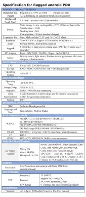 China Android Handheld Terminal voor Inventory Logistic Management 2D Barcode & QR Code Mobile PDA Stock Product Te koop