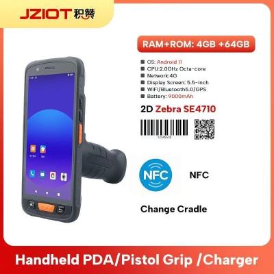 Cina 5.5 pollici Android 11 Industrial Warehouse PDA Rugged Handheld Data Collector con scanner 2D e RFID in magazzino in vendita