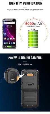 Cina Android 11 PDA portatile collettore di dati con RFID 1D / 2D scanner di codici a barre tastiera 4G GPS e Wifi per uso industriale in vendita