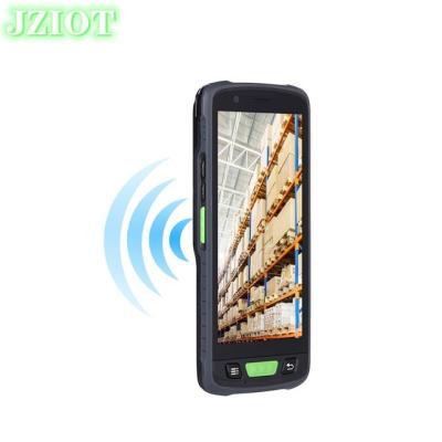 China ISO14443A NFC 13.56mhz Handheld PDA 2D QR Code Scanner with Android OS 4GB Memory Capacity RFID Reader WiFi Communication for sale