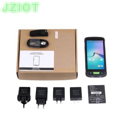 Cina 13.56mhz NFC Logistic QR Barcode Android Courier Data Collector Rfid UHF LF 134.2K 8-10cm in vendita
