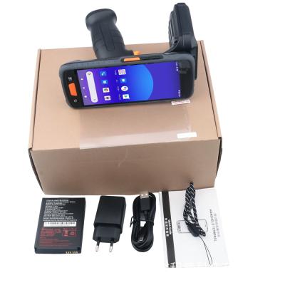 China LF 134.2 Khz FDX-B Full Duplex HDX Half Duplex RFID Reader With 1D Barcode 2D QR Code Scanner for Livestock Identification for sale