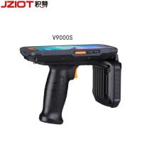 China QR Code RFID Tracking Inventory Reader 18000-6C Protocol UHF Collector Handheld Scanner Barcode Collecting Machine for sale