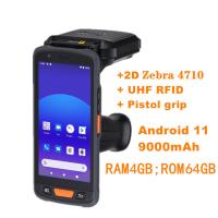 China RFID NFC 125K UHF Android Data Collector Handheld Terminal Barcode Scanner PDA for sale