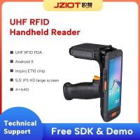 China RFID NFC 125K UHF Android Data Collector Handheld Terminal Barcode Scanner PDA for sale