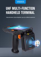China IP67 Rugged Android PDA with Barcode Scanner and UHF RFID Reader Handheld Data Collection Terminal Devices in Stock for sale