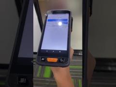 인벤토리 추적 안드로이드 11 4G NFC 1D 2D QR 바코드 스캐너와 함께 견고한 휴대용 PDA
