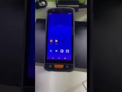 Android 9.0 Industrial PDA Barcode Scanner para gerenciamento de estoque de armazém
