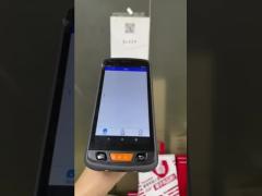 Escáner de lector de RFID Android 11 portátil de 5,5 pulgadas con cargador de 9000 mAh Lector UHF en stock