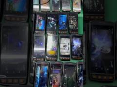 Impresora térmica portátil inalámbrica robusta Pda Android Escáner de código de barras QR 4G LTE