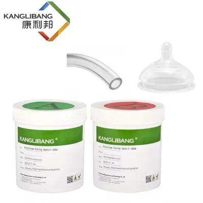 China Platinum Catalyst Rubber Silicone Curing Agent Transparent Medical Grade OEM for sale