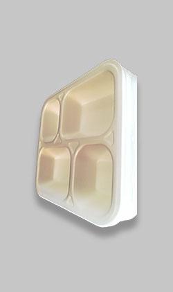 Biodegradable fast food container making machine for packaging food