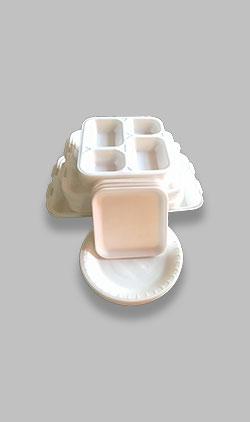 Biodegradable fast food container making machine for packaging food