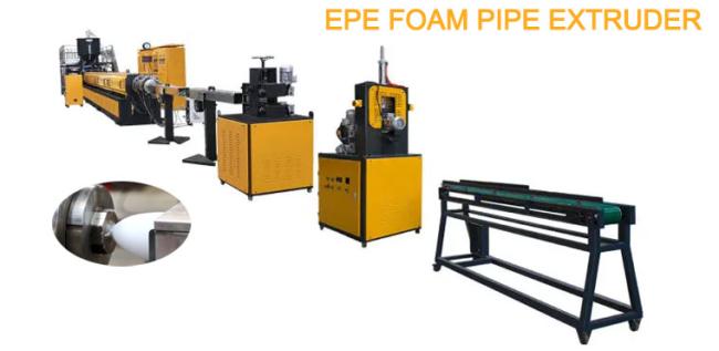 Plastic Net Making Machine Fully Automatic EPE Foam LDPE Customized 17-22KG/H AC Motor Single-screw 50kw