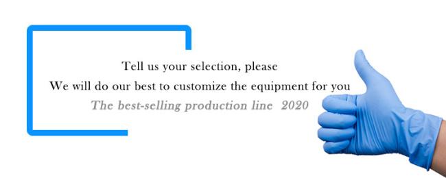Computerized High Speed  Sterile Nitrile glove/Condom production line