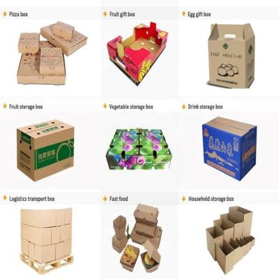 China Best Quality  4 colour  corrugated   carton    pizza  box  flexo making  printing slotting   die  cutting    cardboard  machine for sale