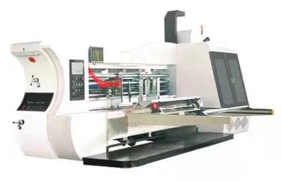 China Best Quality  4 colour  corrugated   carton    pizza  box  flexo making  printing slotting   die  cutting    cardboard  machine for sale